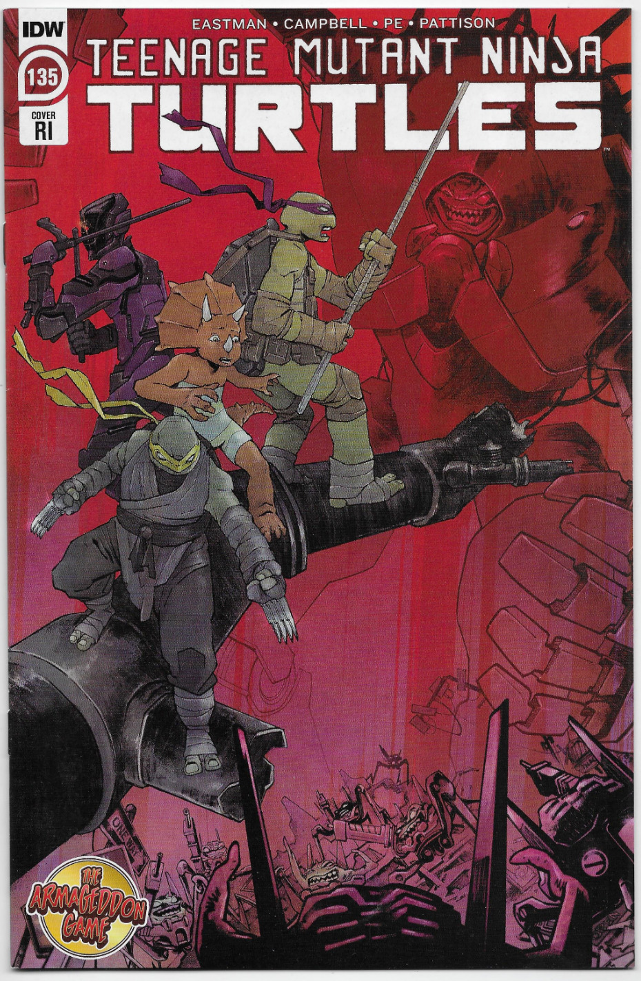 Tmnt Ongoing #135 Idw Publishing 2022 Mark Torres 1:10 Incentive ...