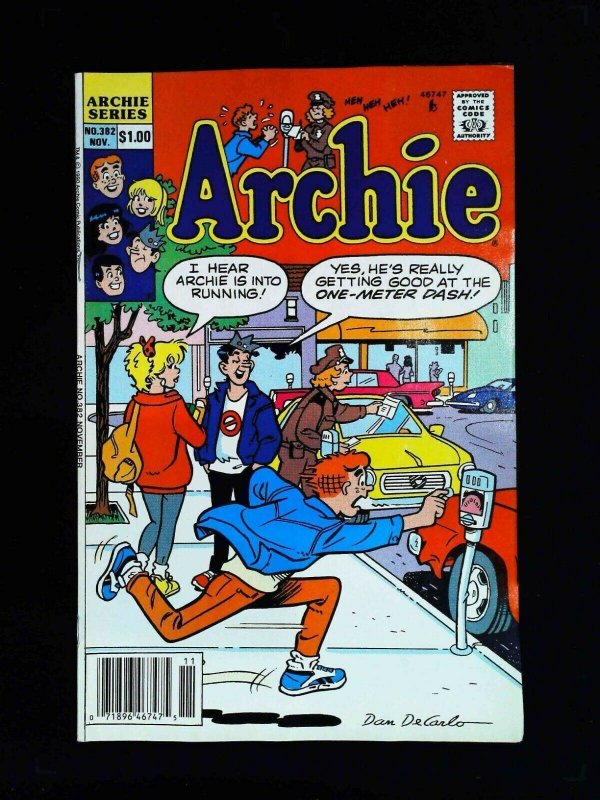 Archie #382 Archie Comics 1990 Vf Newsstand | Comic Books - Copper Age ...