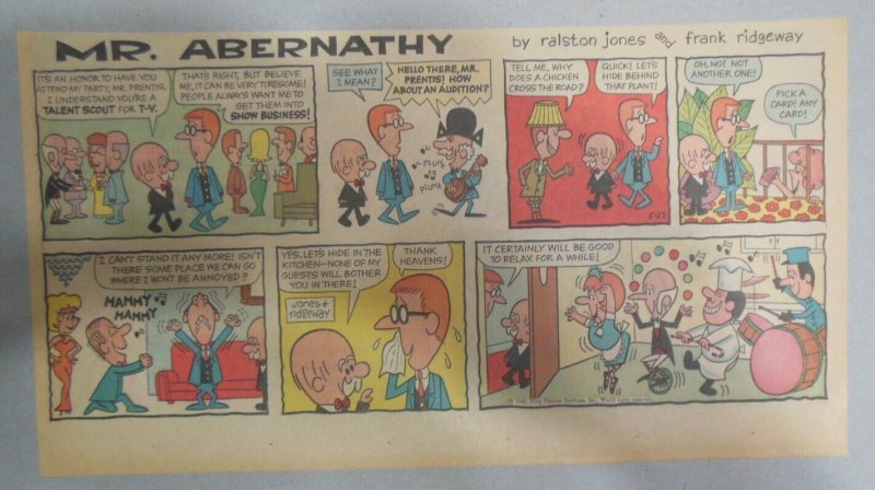 (13) Mr. Abernathy Sundays by Frank Ridgeway from 1960 Size: 7.5 x 15 ...