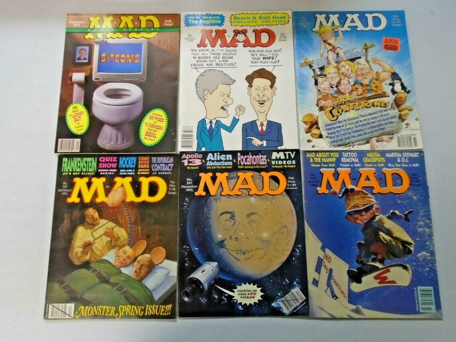 MAD Magazine 90's Lot 22 Different | Full Runs & Sets, EC / HipComic