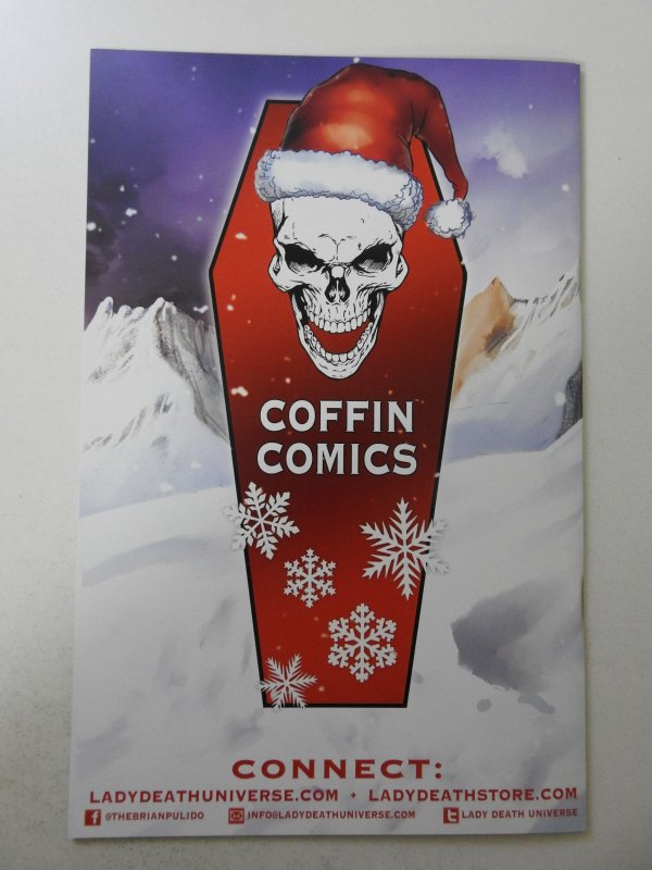 Lady Death Pin Ups #1 Holidays Edition NM Condition! Signed W/ COA ...