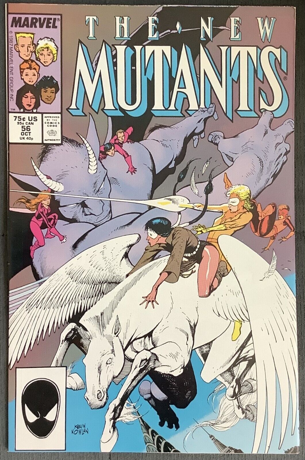 New Mutants #56 (1987, Marvel) 1st Appearance Bird Boy. NM ...