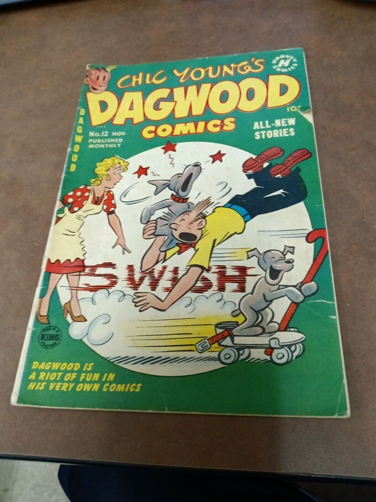 Dagwood Comics #12 Harvey comics 1951 golden age precode cartoon the ...