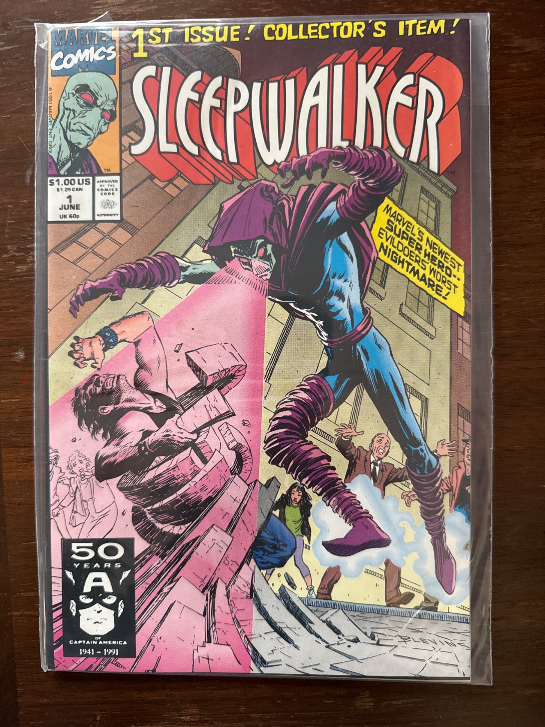 Sleepwalker #1 (1991) KEY. ?. 1st appearance | Comic Books - Copper Age, Marvel, Superhero ...