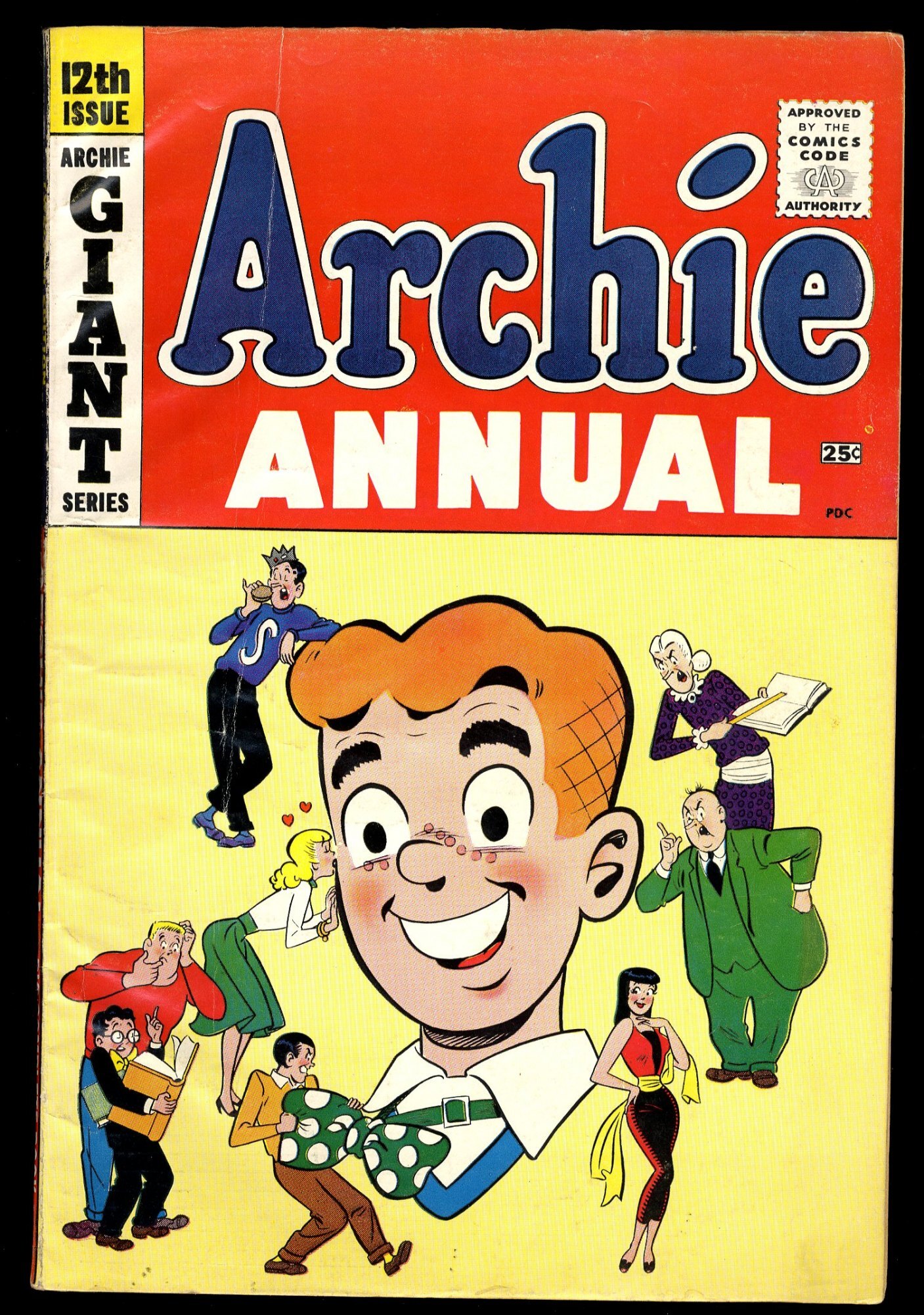 Archie Annual #12 VG/FN 5.0 It's a Snap Betty Veronica Jughead Bill ...