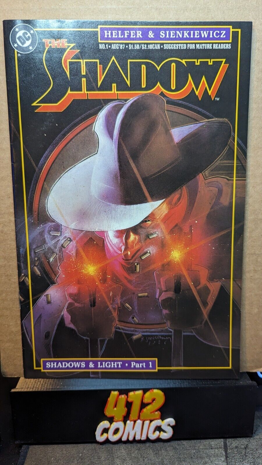 The Shadow Vol. 3 #1 - Shadows & Light - Part 1 DC 1987-Combine Ship ...