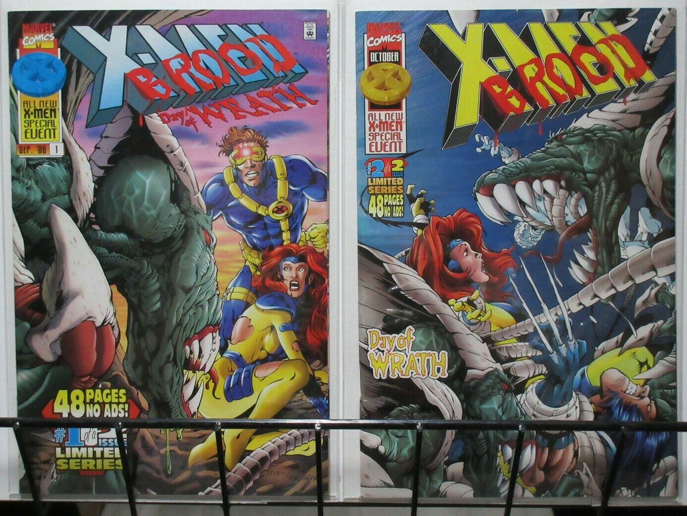 X MEN BROOD (1996) 1-2 Day of Wrath | Full Runs & Sets, Marvel, Cyclops ...