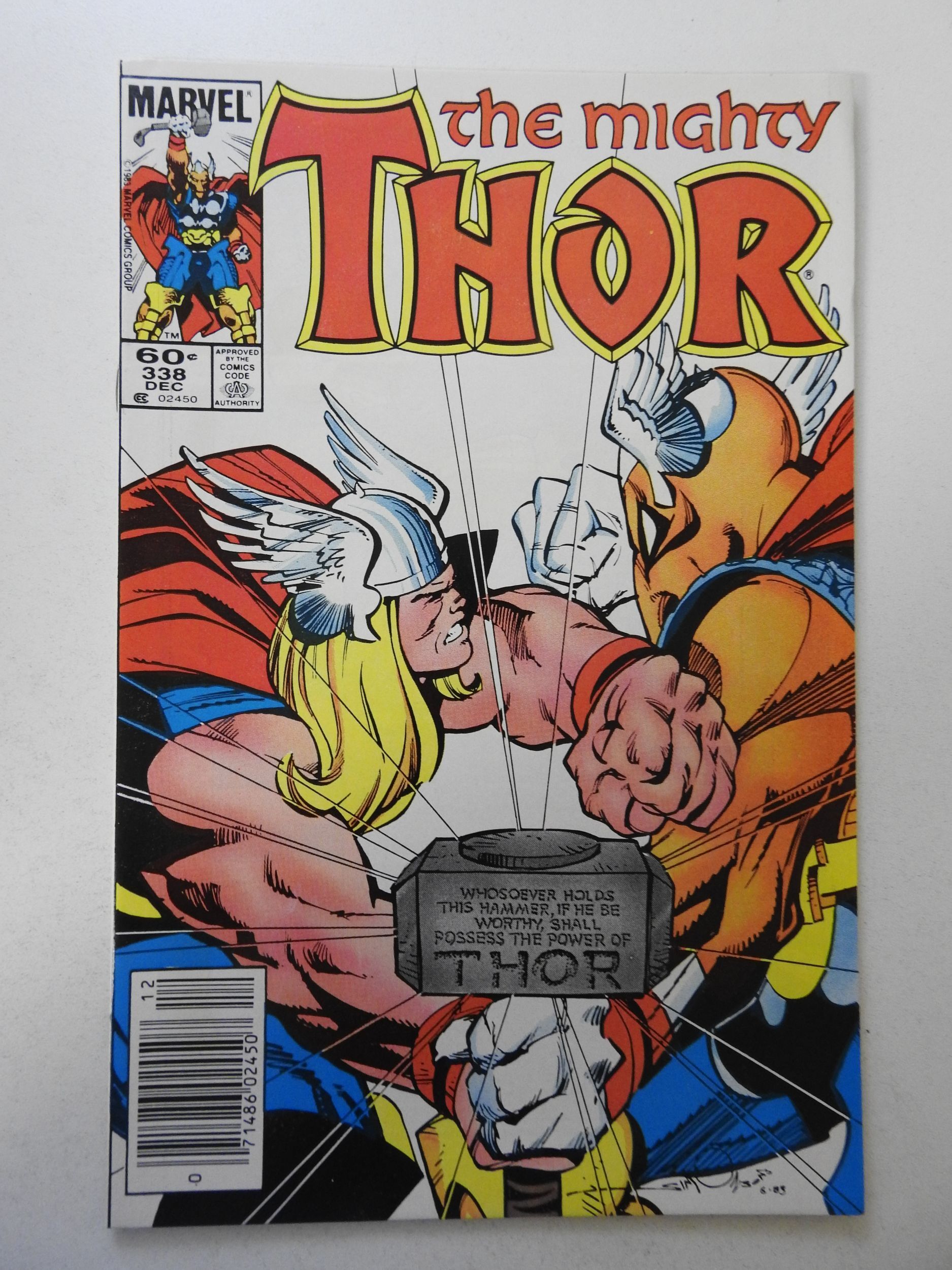 Thor #338 (1983) VF- Condition! | Comic Books - Bronze Age, Marvel ...