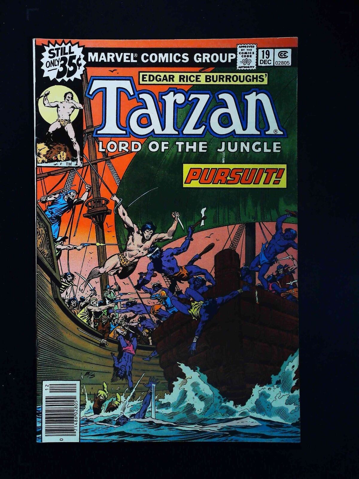 Tarzan #19 Marvel Comics 1978 Fn/Vf Newsstand | Comic Books - Bronze ...