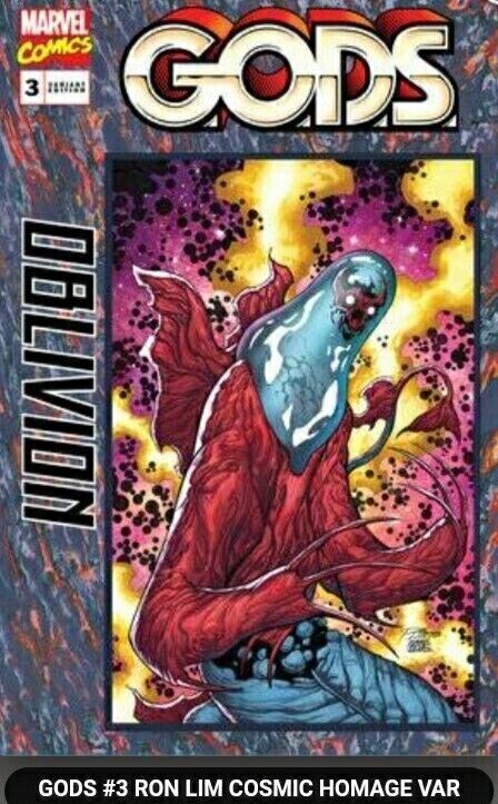 Marvel Gods # 3 Homage Variant Cover NM Marvel 2023 Pre Sale Ships Dec ...