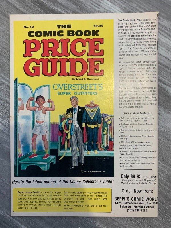 1982 COMICS SCENE Magazine #4 FN- 5.5 Conan The Barbarian / Gene Colan ...