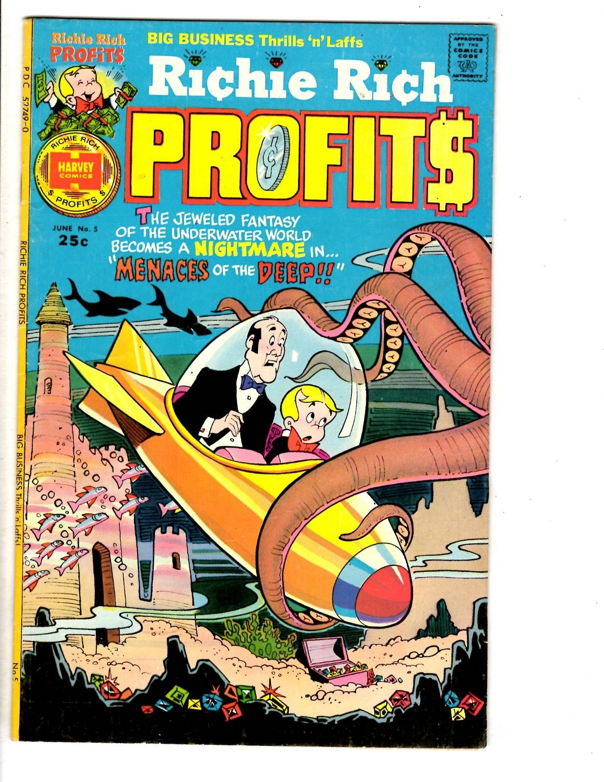 7 Richie Rich Comics Riches 18 Billions 10 29 Fortune 18 21 Profit 4 5 ...