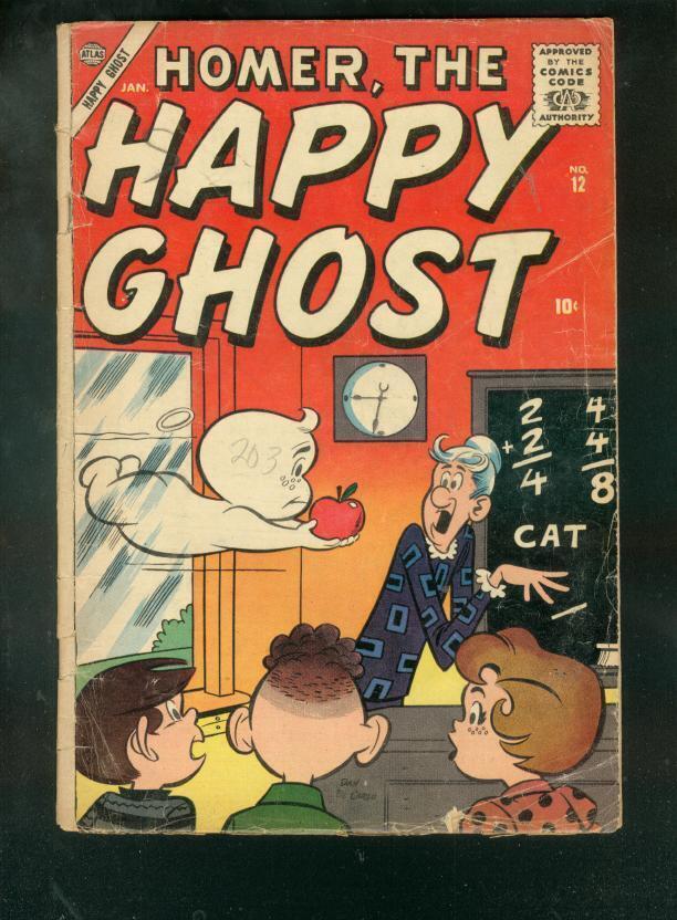 Homer, The Happy Ghost--#12--COMIC BOOK--Marvel--G | Comic Books ...
