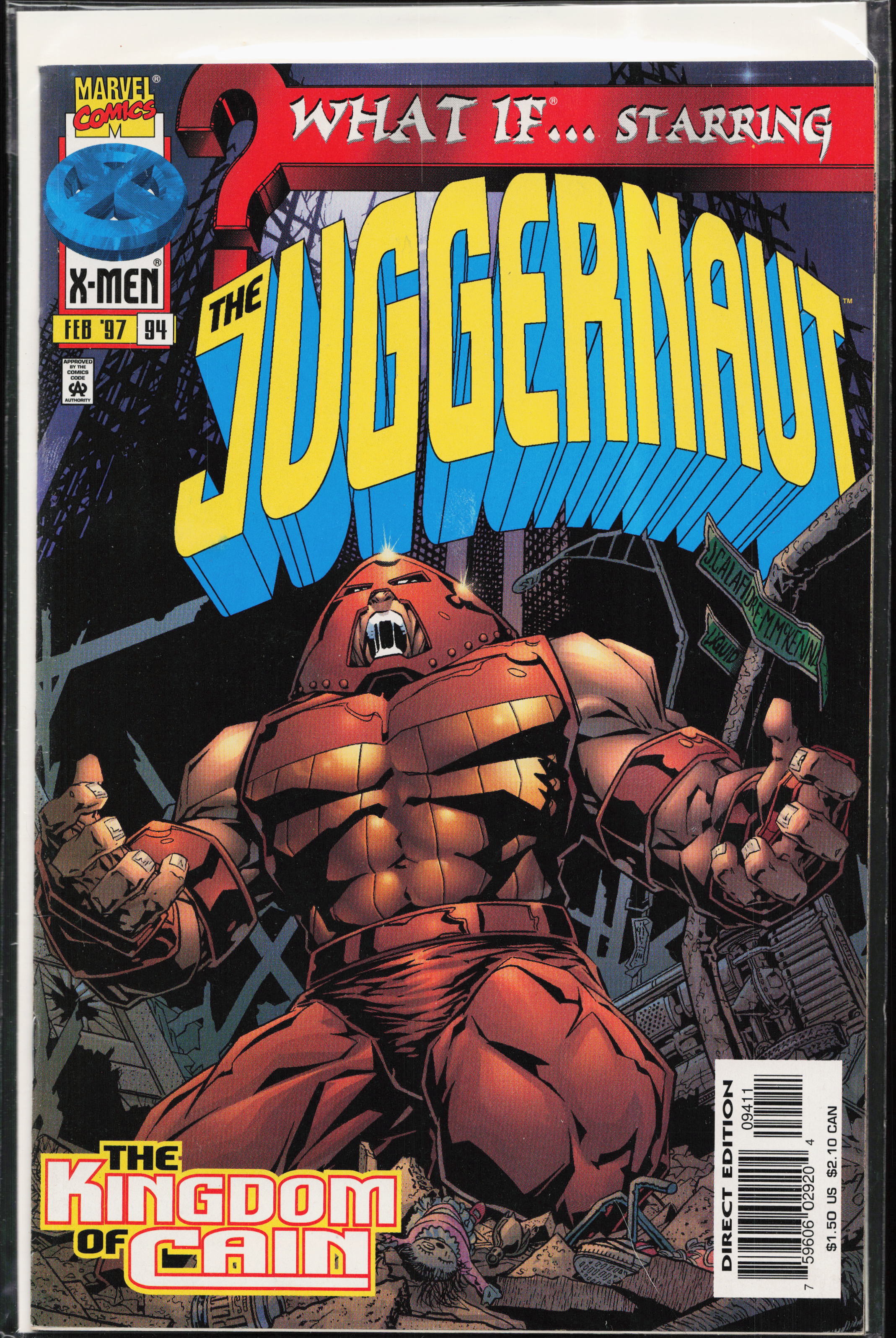 What if...? #94 (1997) Juggernaut | Comic Books - Modern Age, Marvel ...