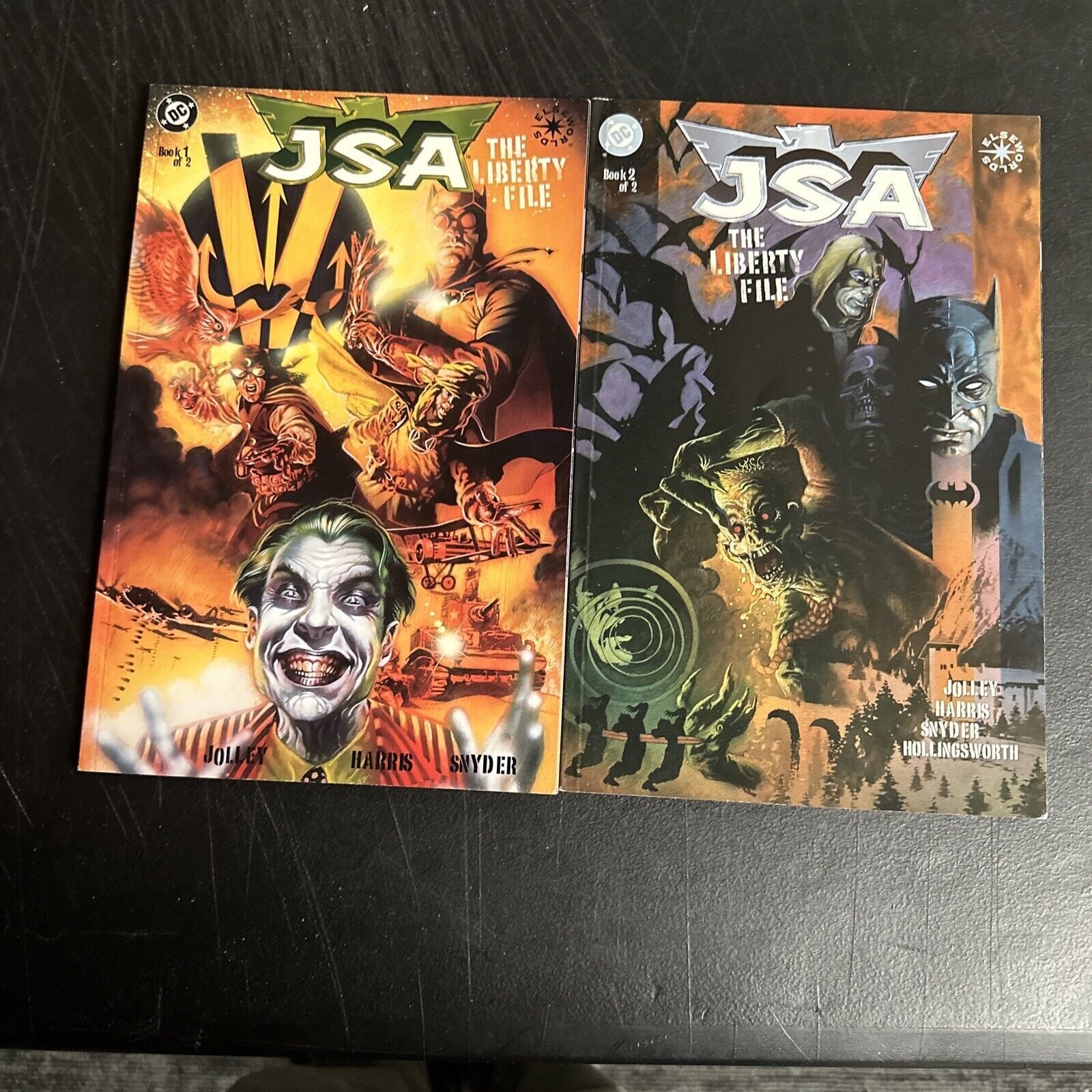 JSA The Liberty File 1-2 Complete Series 2000 DC Elseworlds Prestige ...