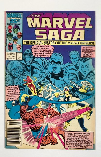 The Marvel Saga The Official History of the Marvel Universe #14 (1987 ...