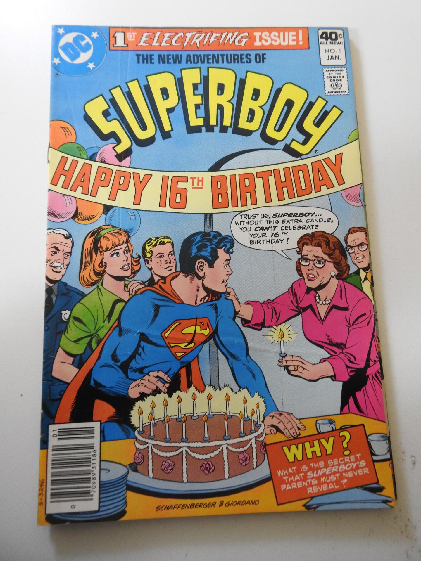 The New Adventures of Superboy #1 (1980) | Comic Books - Bronze Age, DC ...