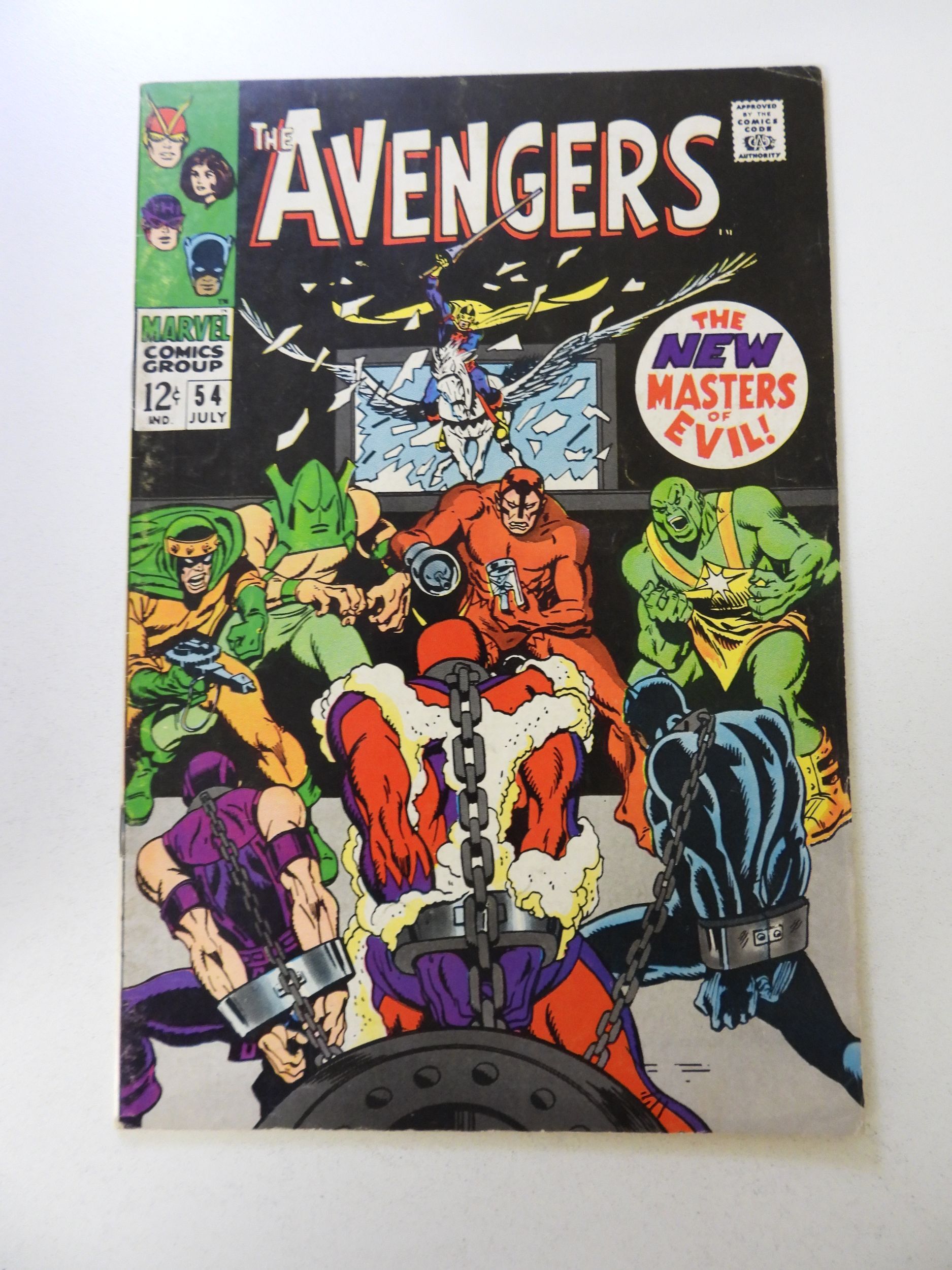 The Avengers #54 (1968) 1st cameo appearance of Ultron FN+ condition ...