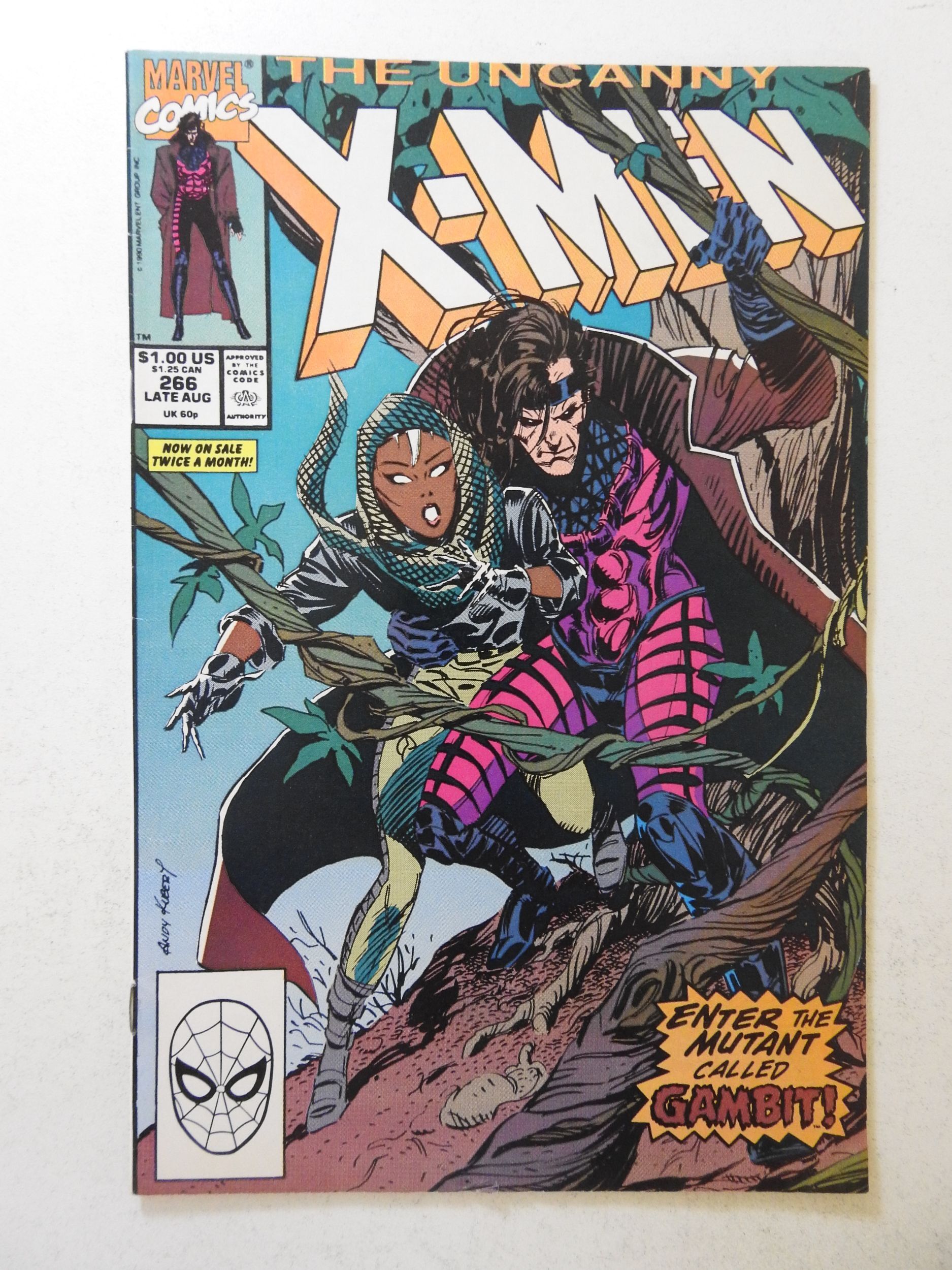 The Uncanny X-Men #266 (1990) FN Condition! 1st Appearance of Gambit ...