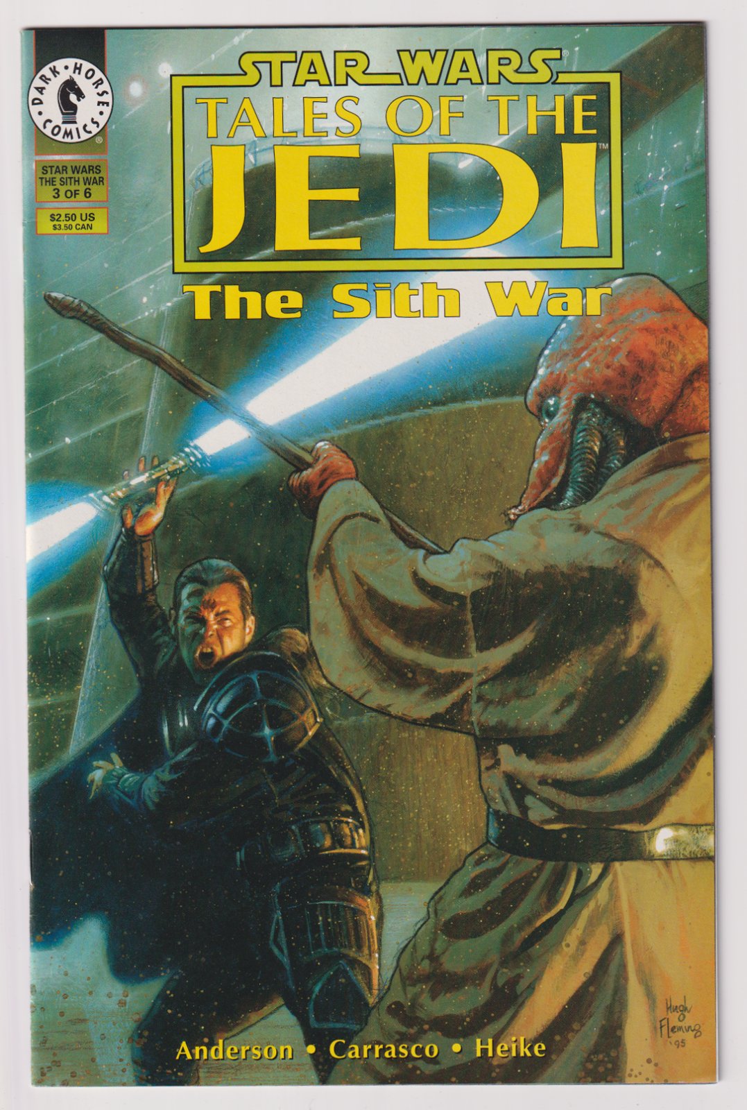 Dark Horse Comics! Star Wars: Tales of the Jedi - The Sith War! Issue ...