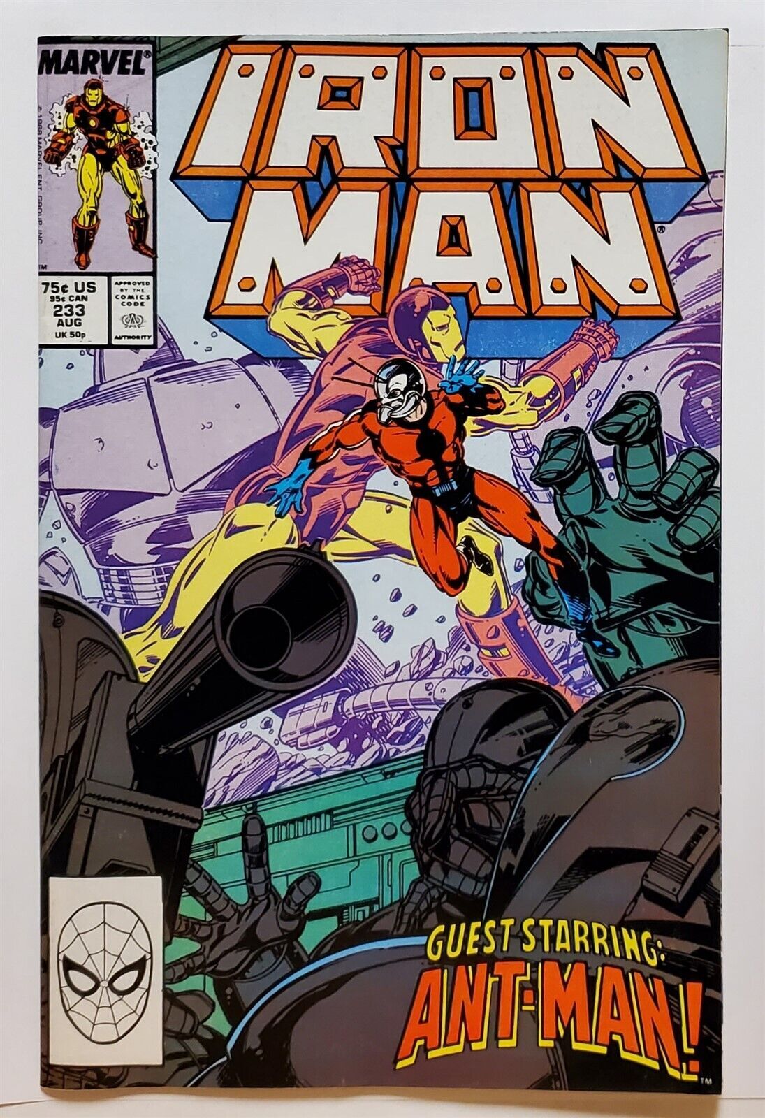 Iron Man (1st Series) #233 (Aug 1988, Marvel) 8.0 VF | Comic Books ...
