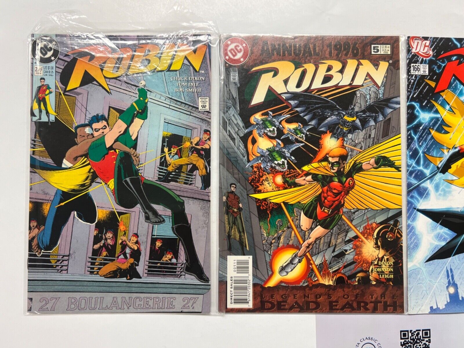 4 Robin DC Comic Books # 2 5 153 166 Batman Superman Wonder Woman 81 ...