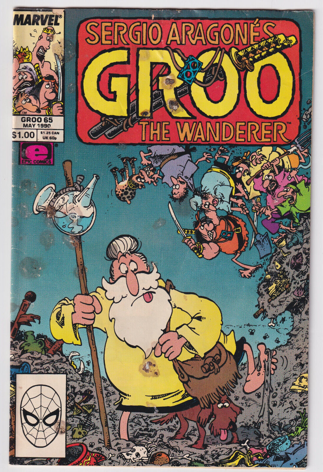 Marvel Comics! Groo the Wanderer! Issue #65! | Comic Books - Copper Age ...