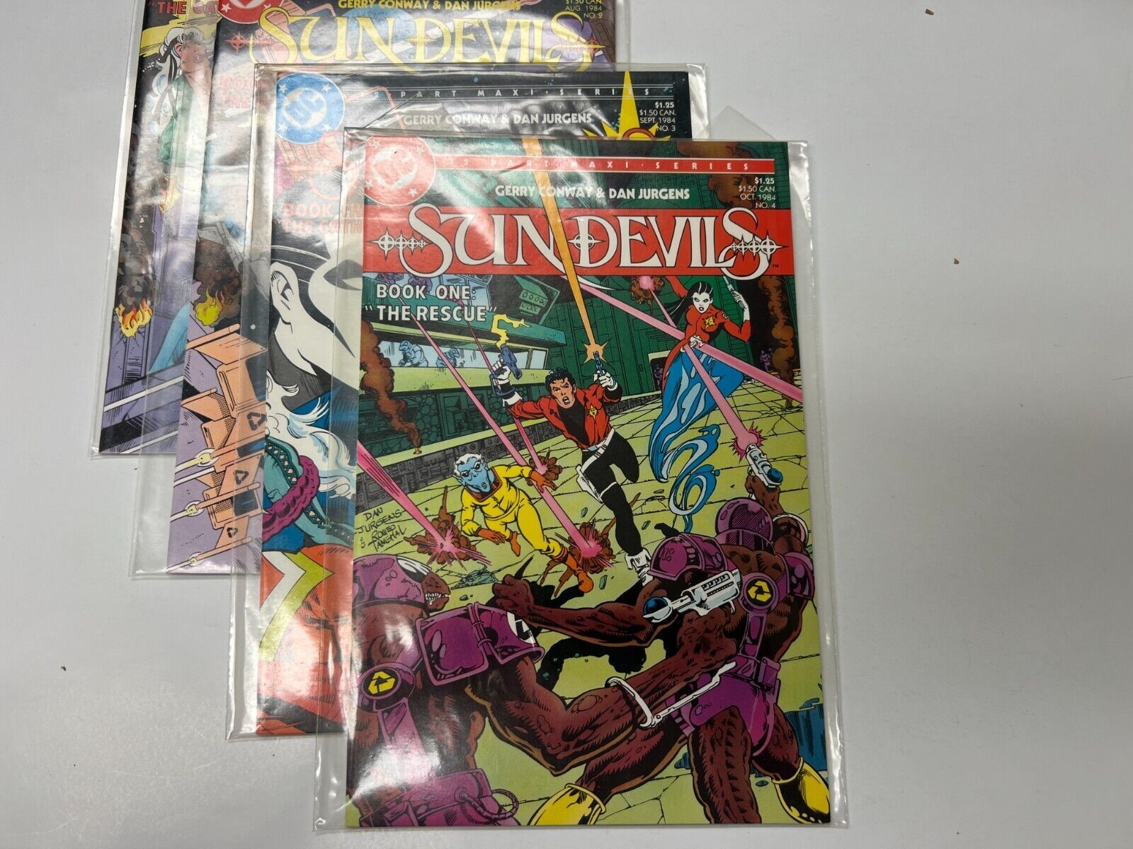 4 SunDevils DC Comic Books # 1 2 3 4 Batman Superman Aquaman Robin 22 ...