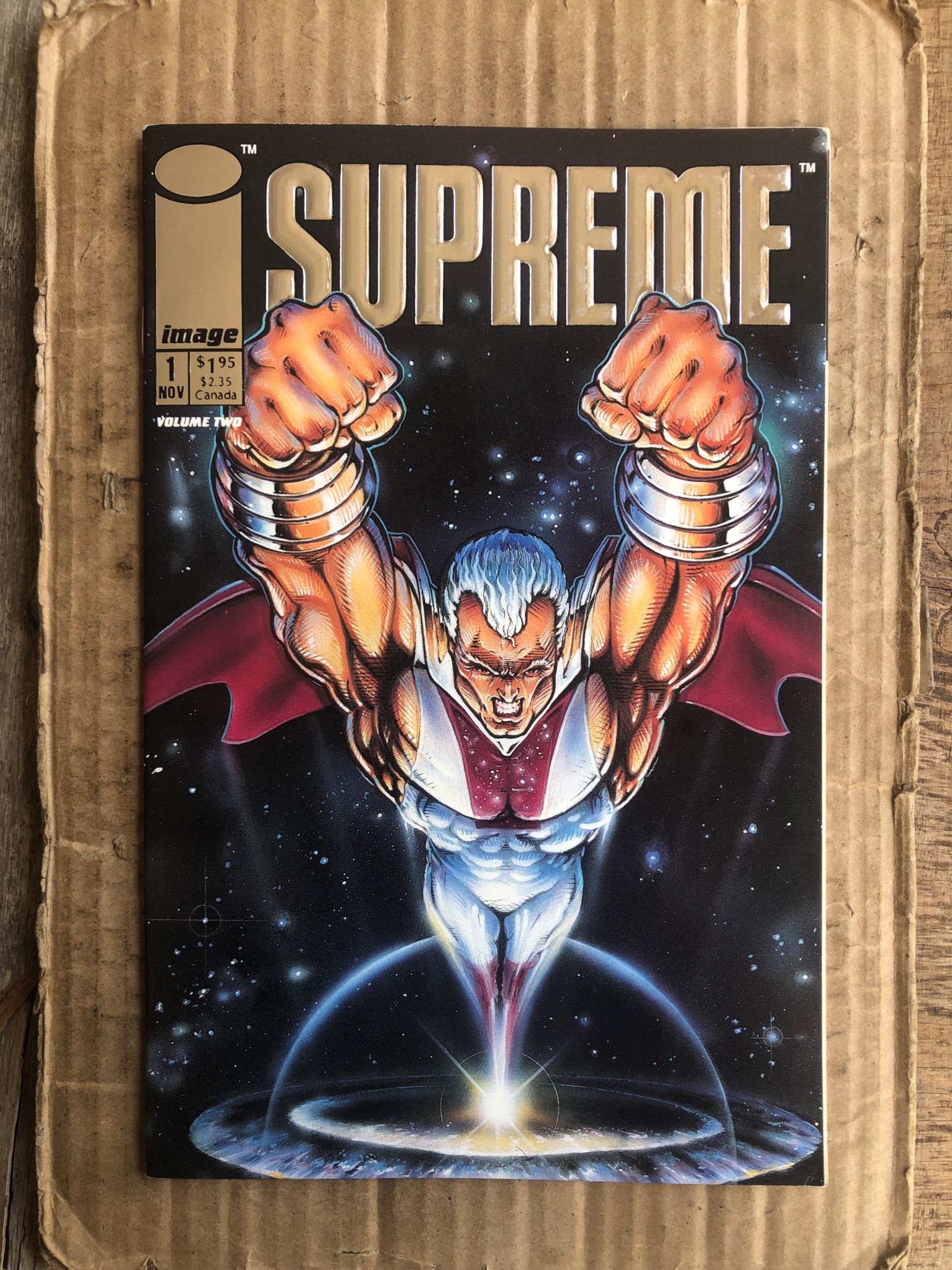 Supreme #1 Variant Cover (1992) | Comic Books - Modern Age, Image ...