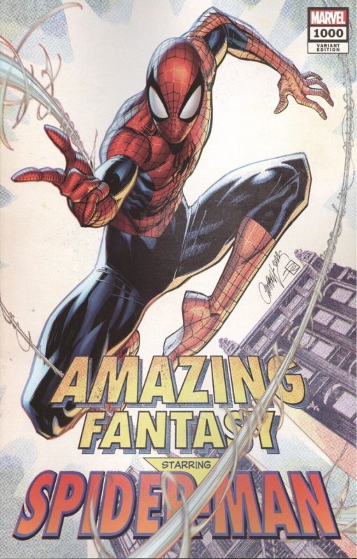 Amazing Fantasy (2022) #1000 NM J. Scott Campbell Variant Cover Spider ...