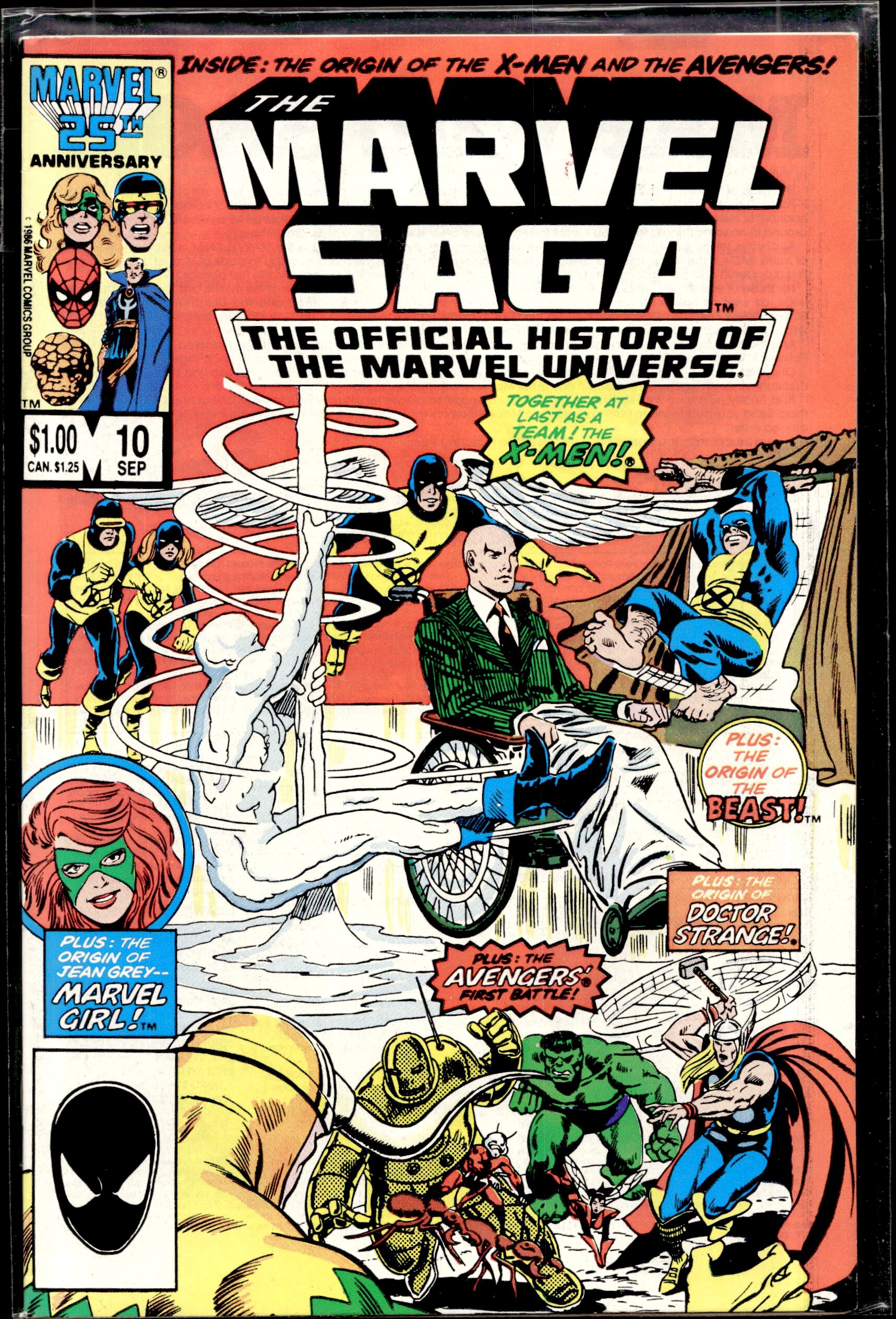 The Marvel Saga The Official History of the Marvel Universe #10 (1986 ...