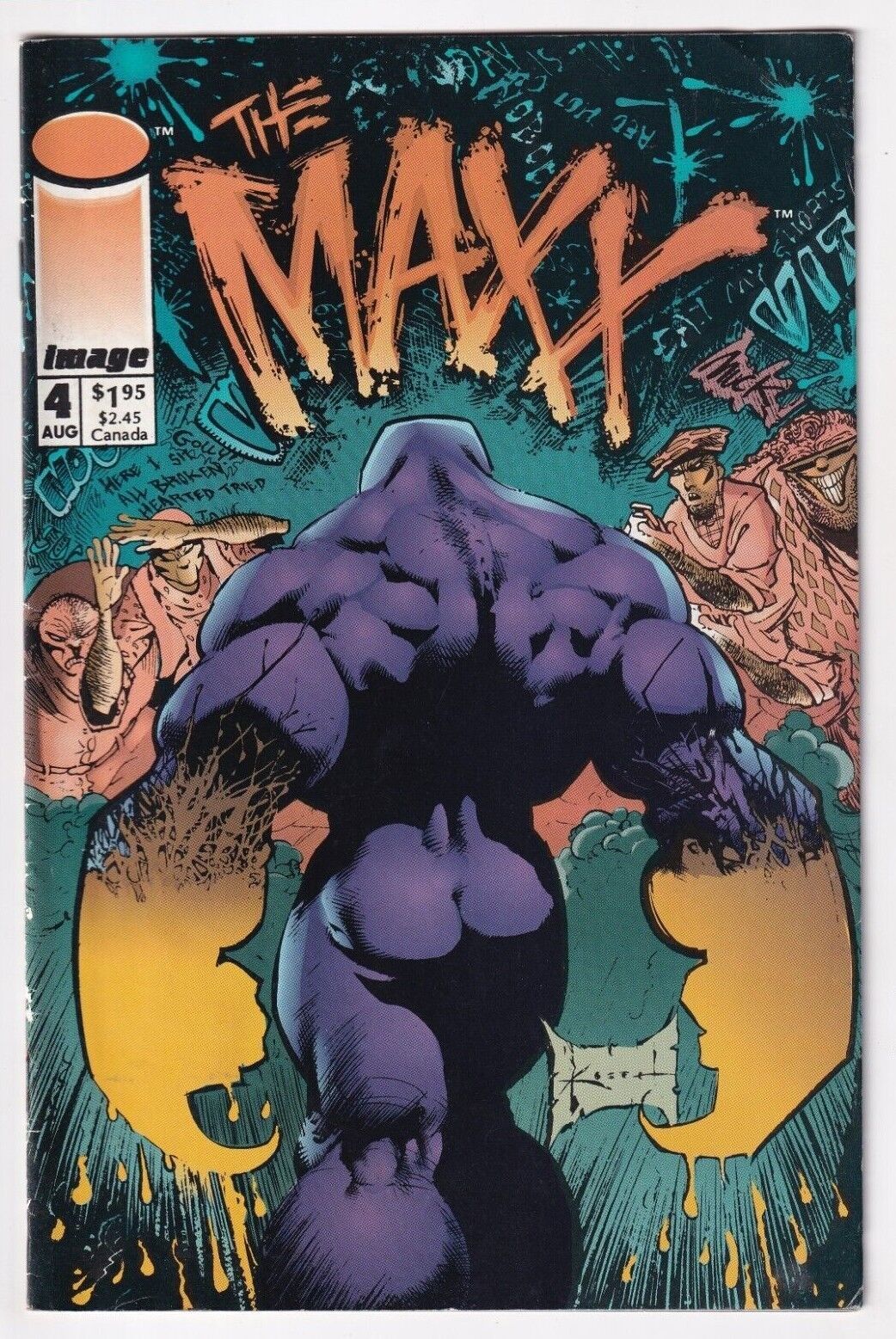 The Maxx #4 August 1993 Image Sam Kieth William Messner-Loebs | Comic ...