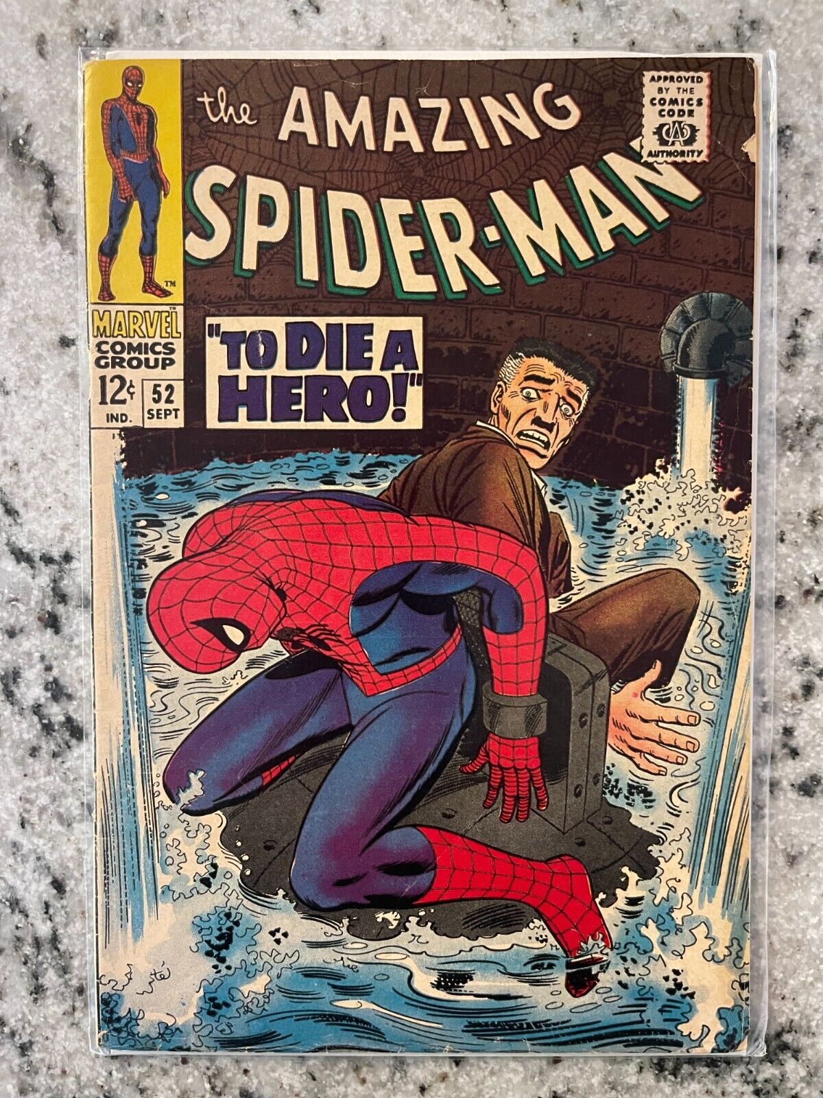 Amazing Spider-Man #52 FN Marvel Comic Book Silver Age Rhino Goblin ...