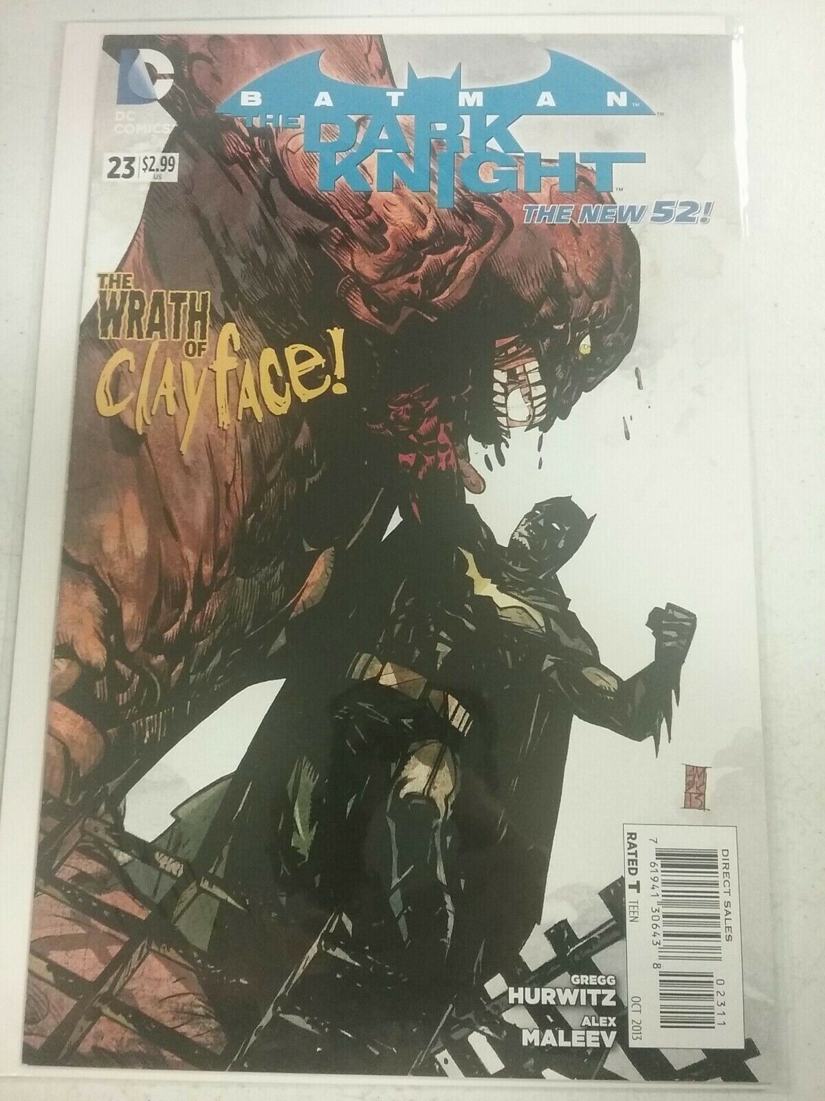 Batman the Dark Knight #23 OCT 2013 Wrath of Clayface DC New 52 Comic ...