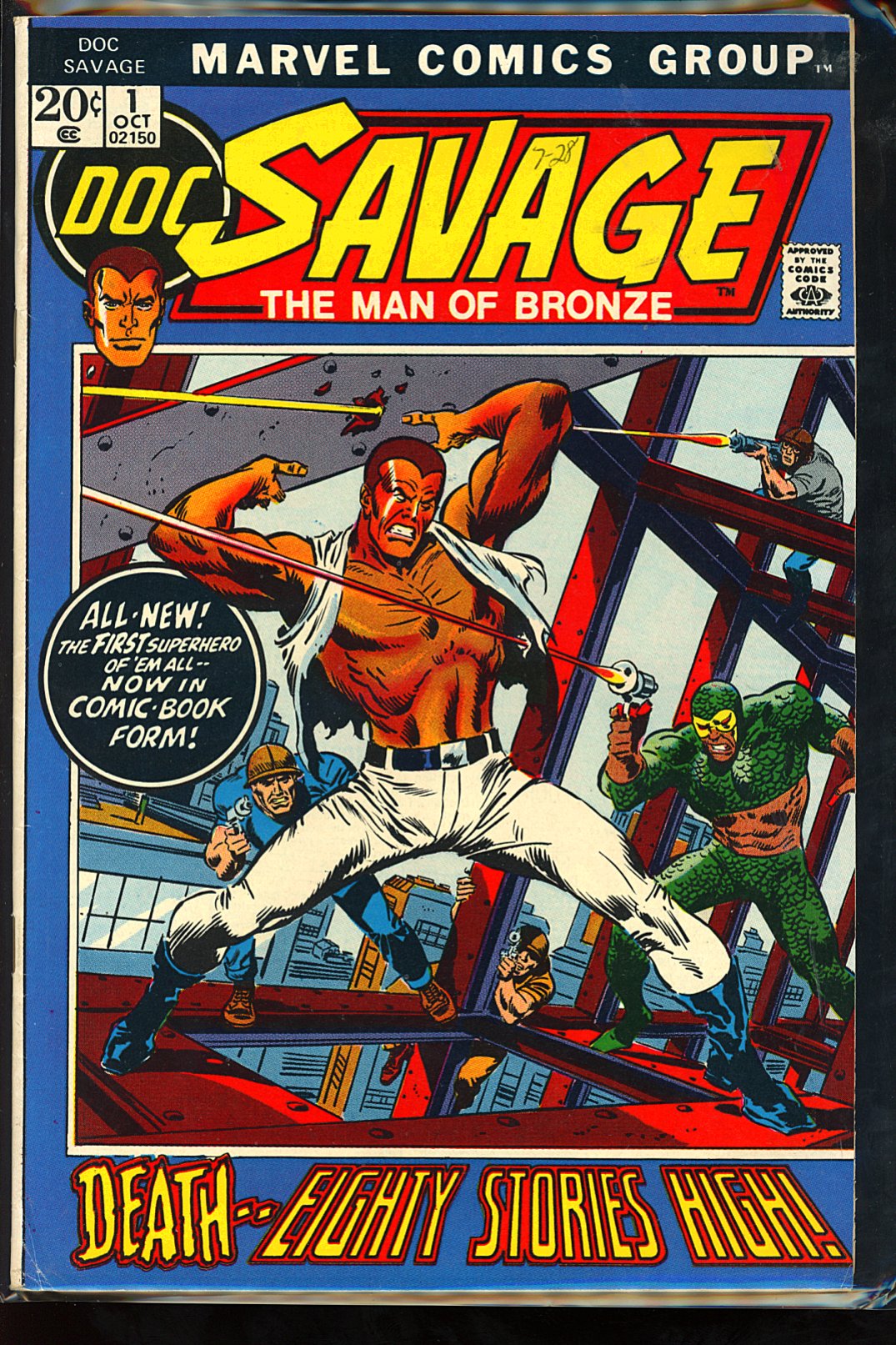 Doc Savage #1 (1972) | Comic Books - Bronze Age, Marvel / HipComic