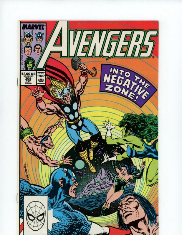 Avengers #309 - Into The Negative Zone! (9.2) 1989 | Comic Books ...