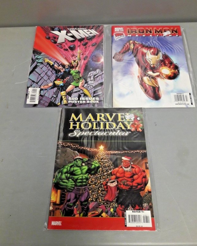 Marvel Magazine LOT of 11 Books Spider-Man X-Men Iron MAN Marvel ...