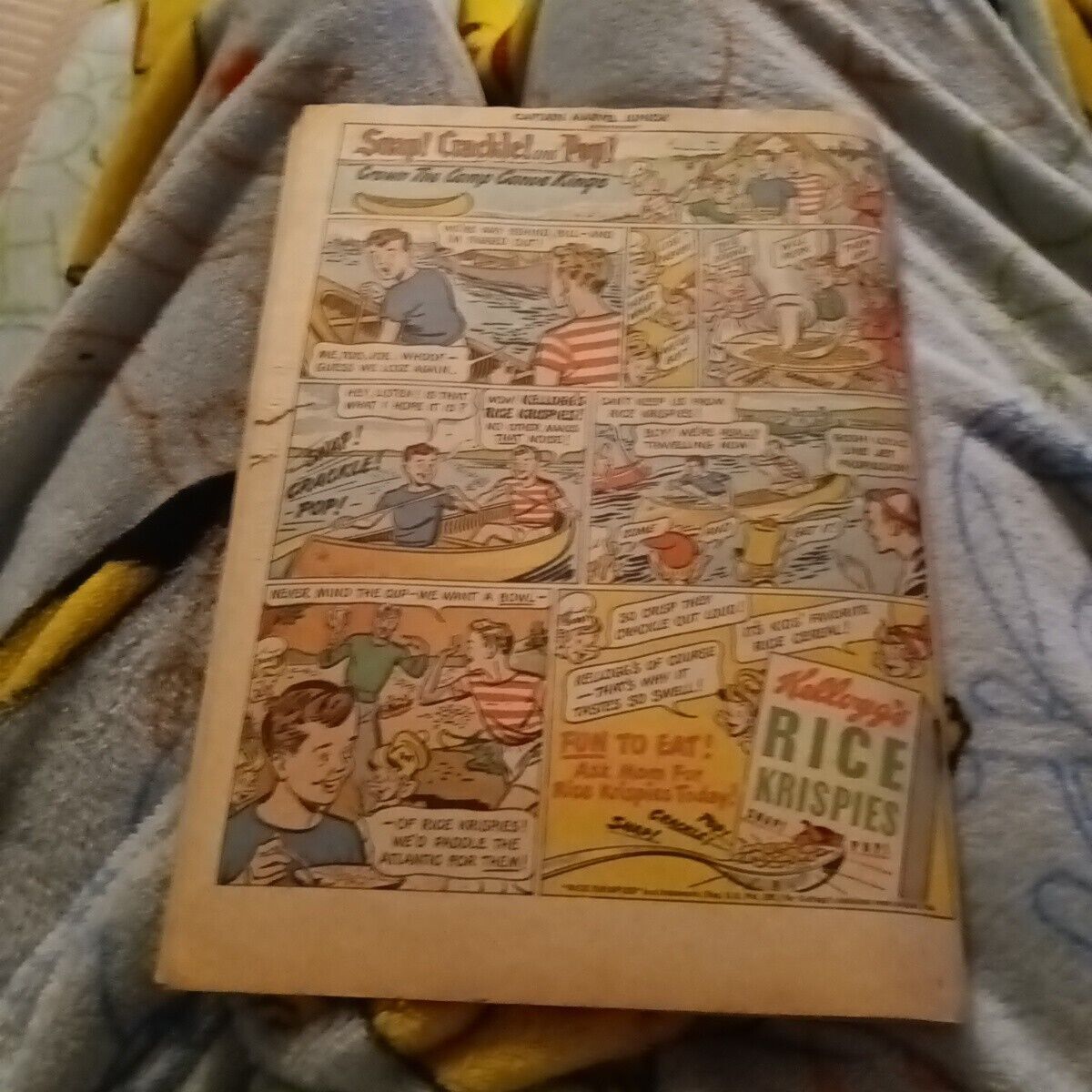 Captain Marvel Jr #53 fawcett comics 1947 Atomic Bomb issue golden age ...