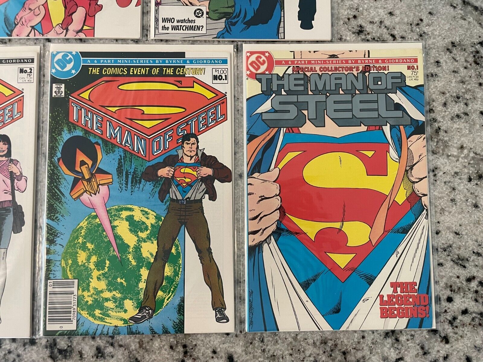 The Man Of Steel Complete DC Comics LTD Series # 1 1 2 3 4 5 6 Batman ...