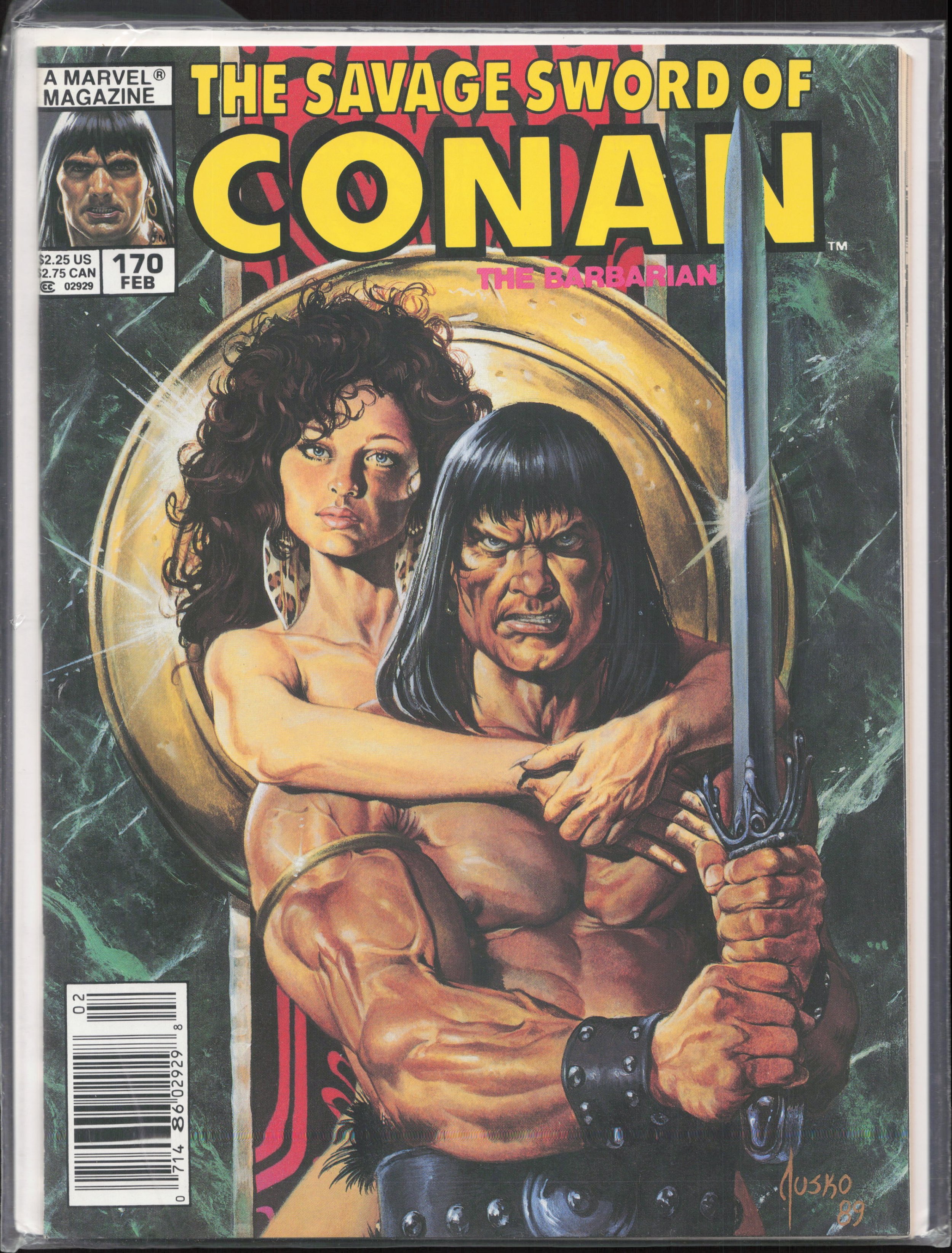 The Savage Sword of Conan #170 (1990) Conan | Comic Books - Copper Age, Marvel, Conan, Horror ...