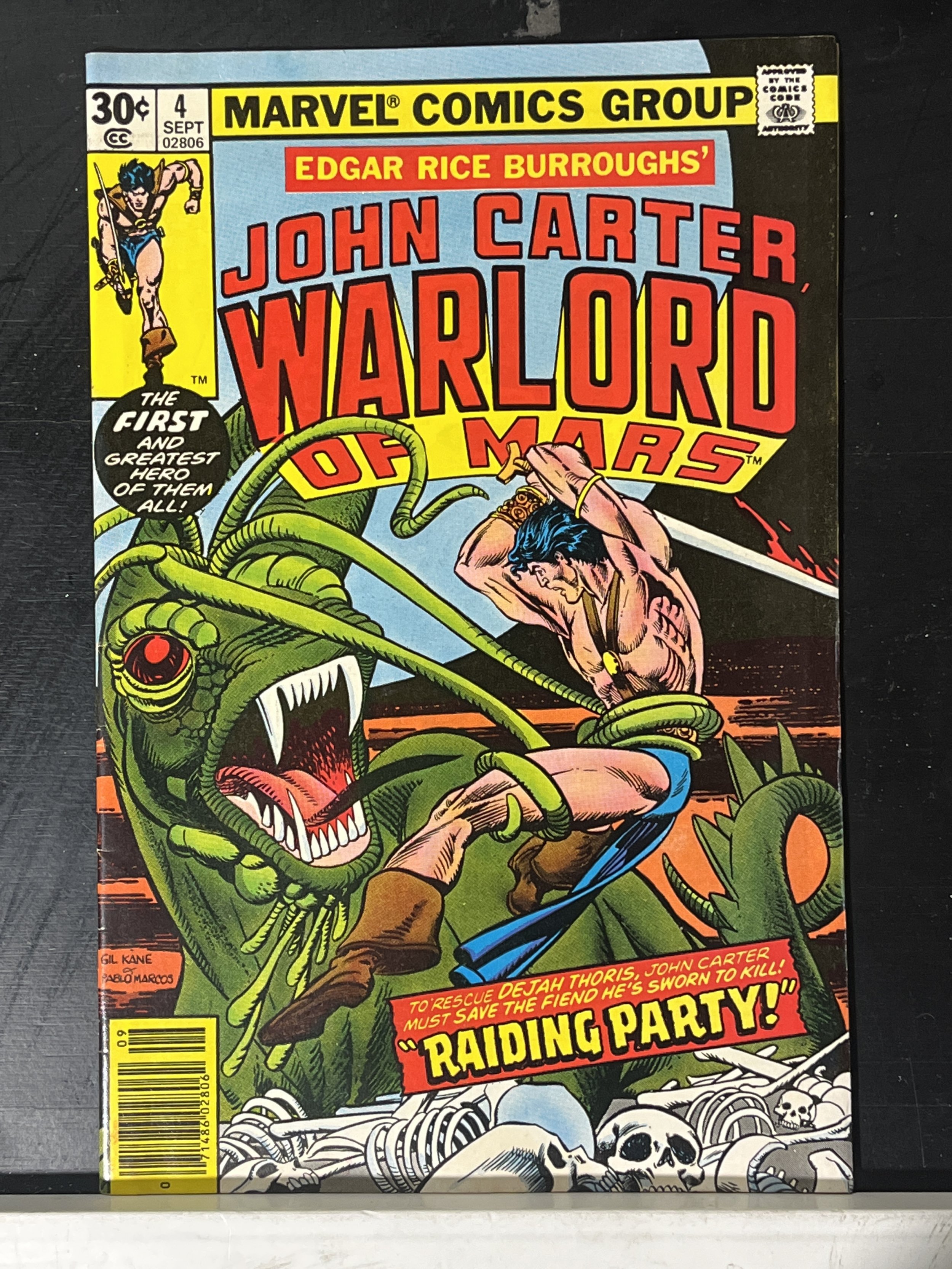 John Carter Warlord of Mars #4 (1977) | Comic Books - Bronze Age ...