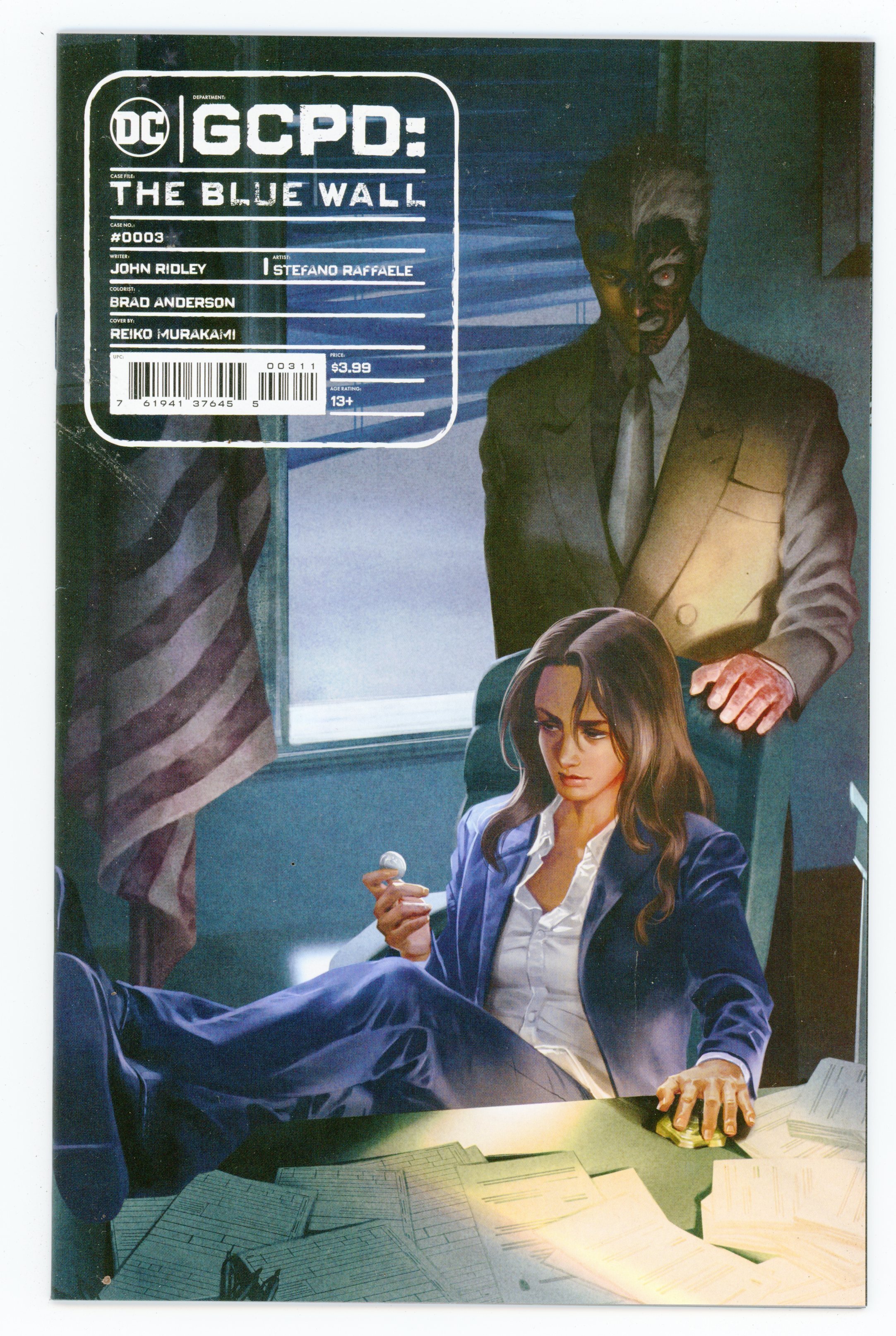 GCPD: The Blue Wall #3 Renee Montoya Two-Face NM | Comic Books - Modern ...