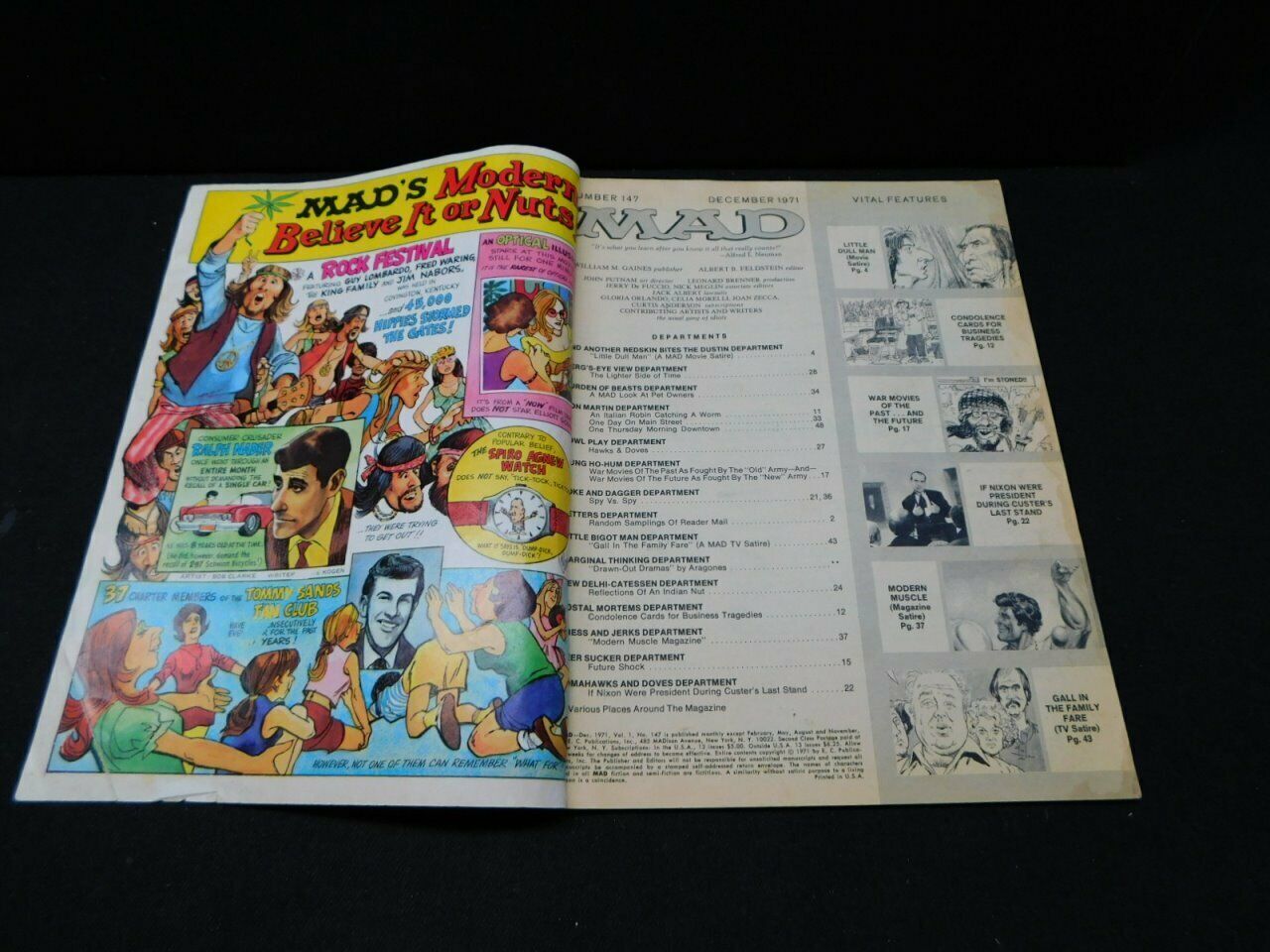 Mad Magazine 147 December 1971 Comic | Comic Books - Bronze Age / HipComic