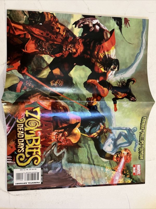 Marvel Zombies Dead Days #1 Comic 2007 X-Men Wrap Around Cover Spine ...