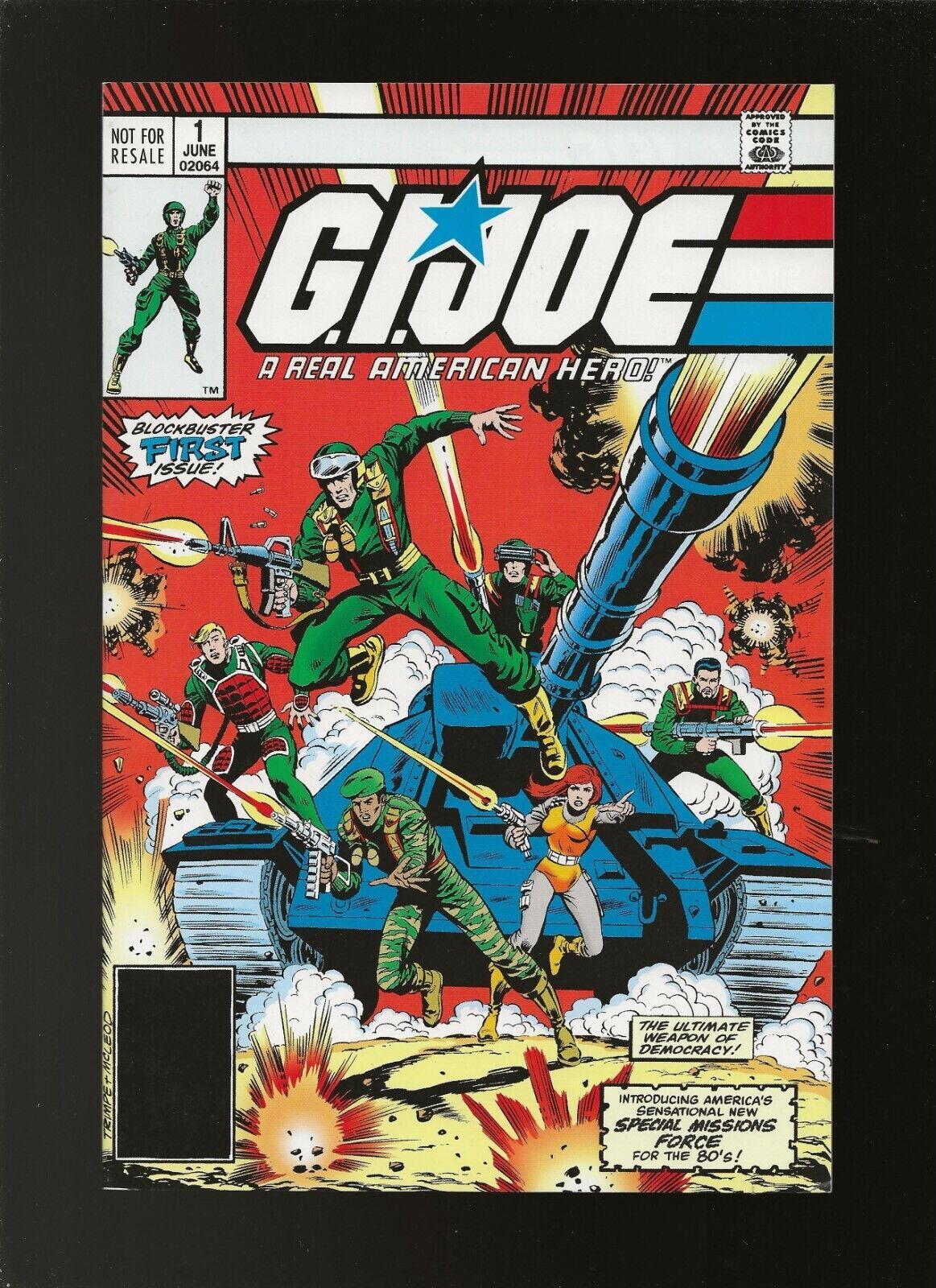 GI JOE Real American Hero #1 Action Figure Venom Valor Pack Reprint ...