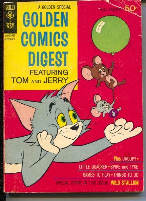 Golden Comics Digest #13 1970-Tom & Jerry-Droopy-VG | Comic Books ...