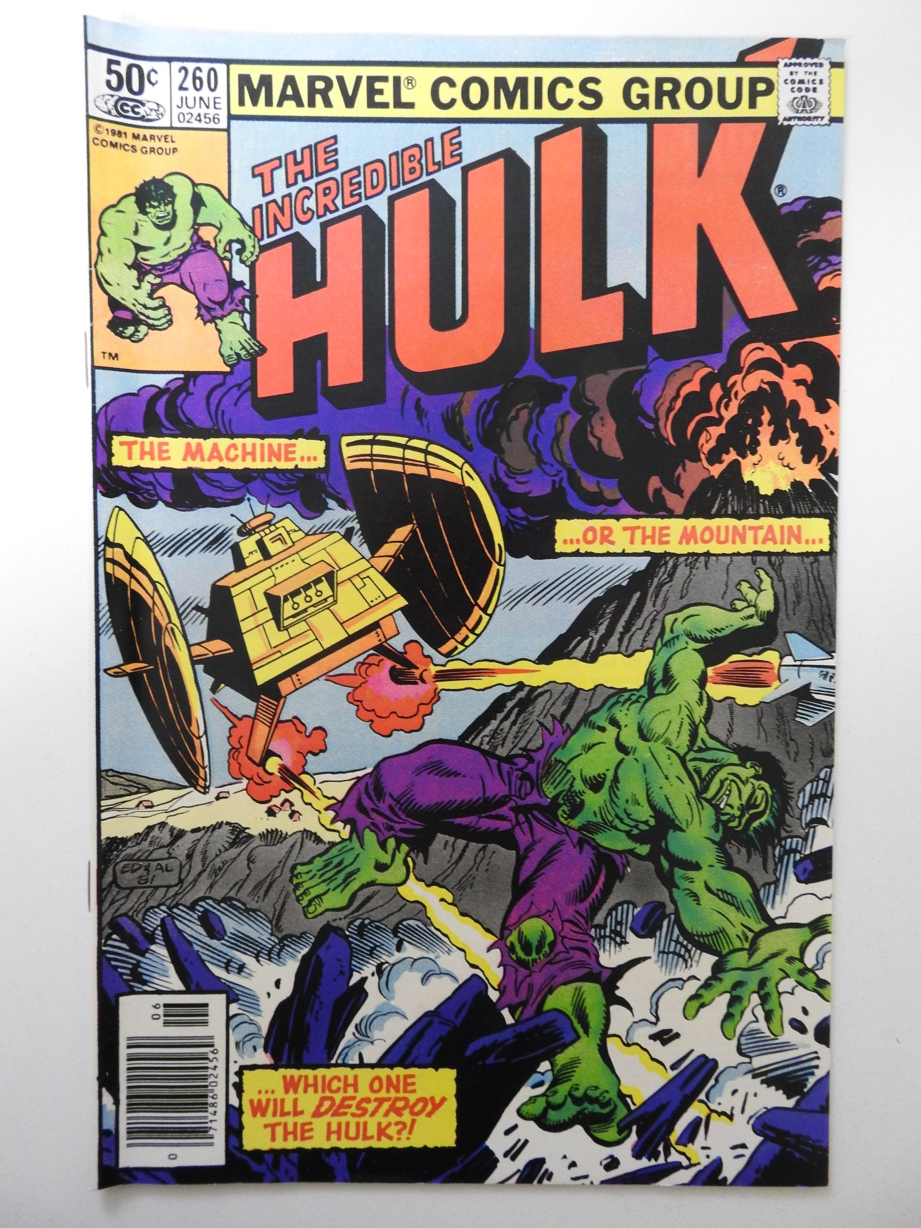 The Incredible Hulk #260 (1981) FN/VF Condition! | Comic Books - Bronze ...