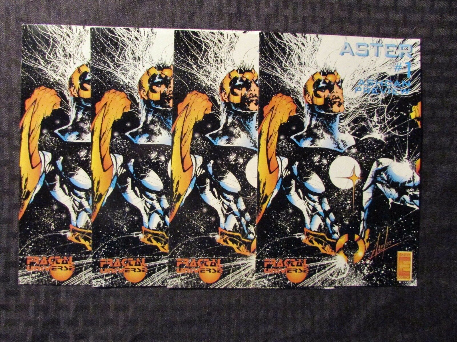 1994 ASTER Preview #1 Ashcan VF 8.0 Entity Comics - Jae Lee Cover LOT ...