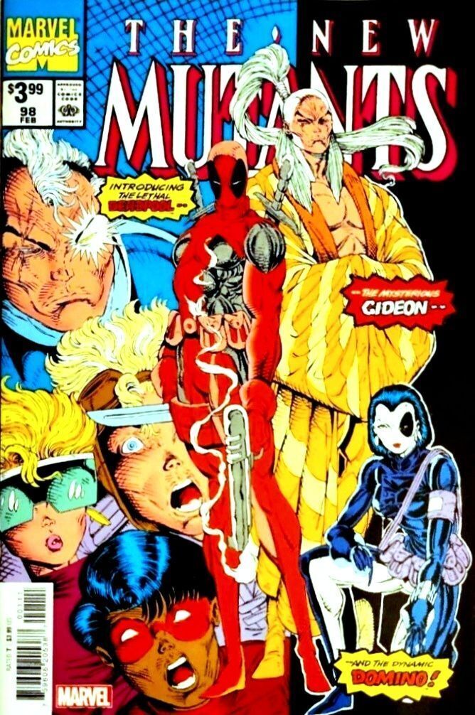 New Mutants #98 BIG KEY 1st DEADPOOL APP Reprint X-Men Wolverine Gambit ...