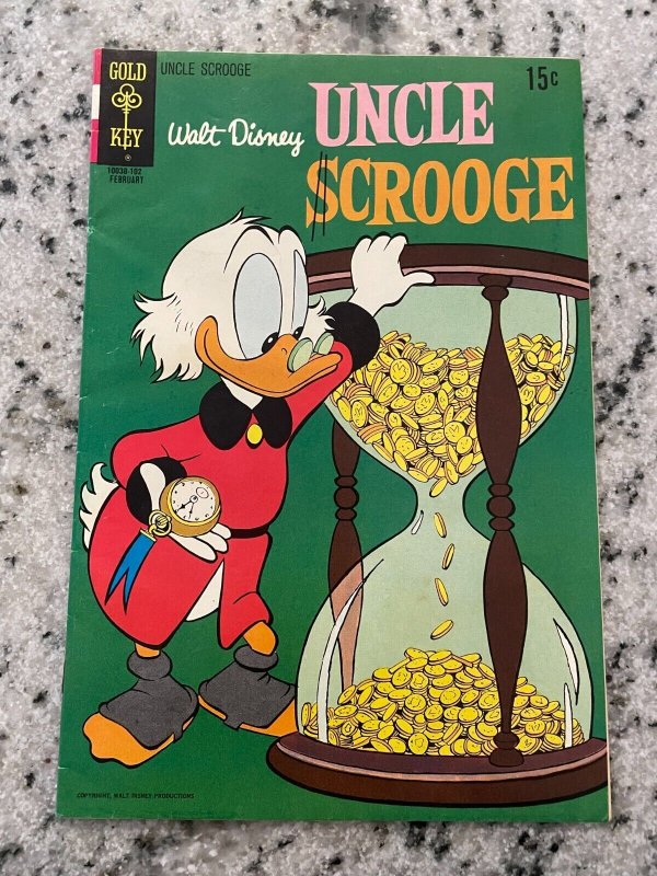 Uncle Scrooge # 91 VF Gold Key Comic Book Walt Disney Donald Duck Goofy ...